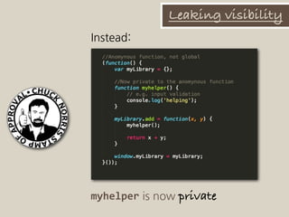 Modular JavaScript | PDF | Web Development | Internet
