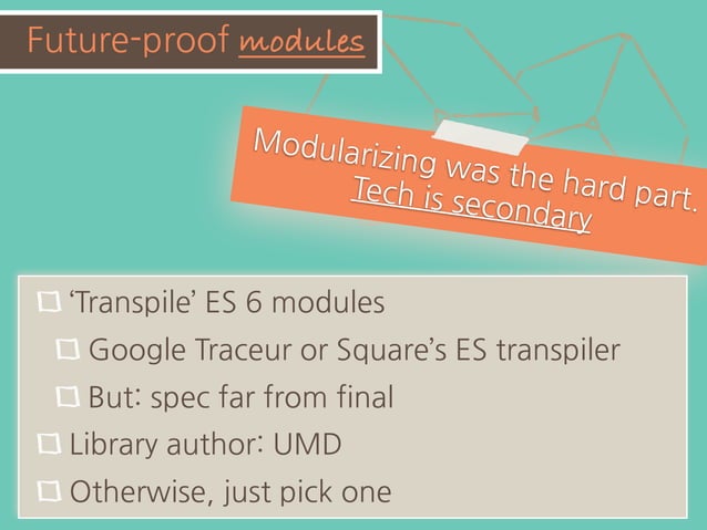 Modular JavaScript | PDF | Web Development | Internet