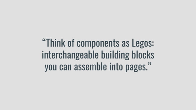 Modular Web Design With Components | PPT