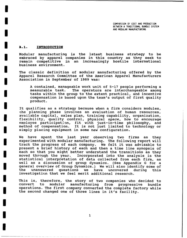Modular and traditional bundle production system.pdf | Manufacturing Industry | Industries