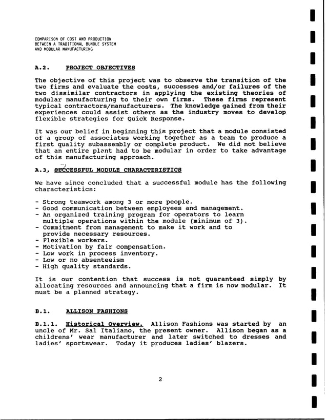 Modular and traditional bundle production system.pdf | Manufacturing Industry | Industries