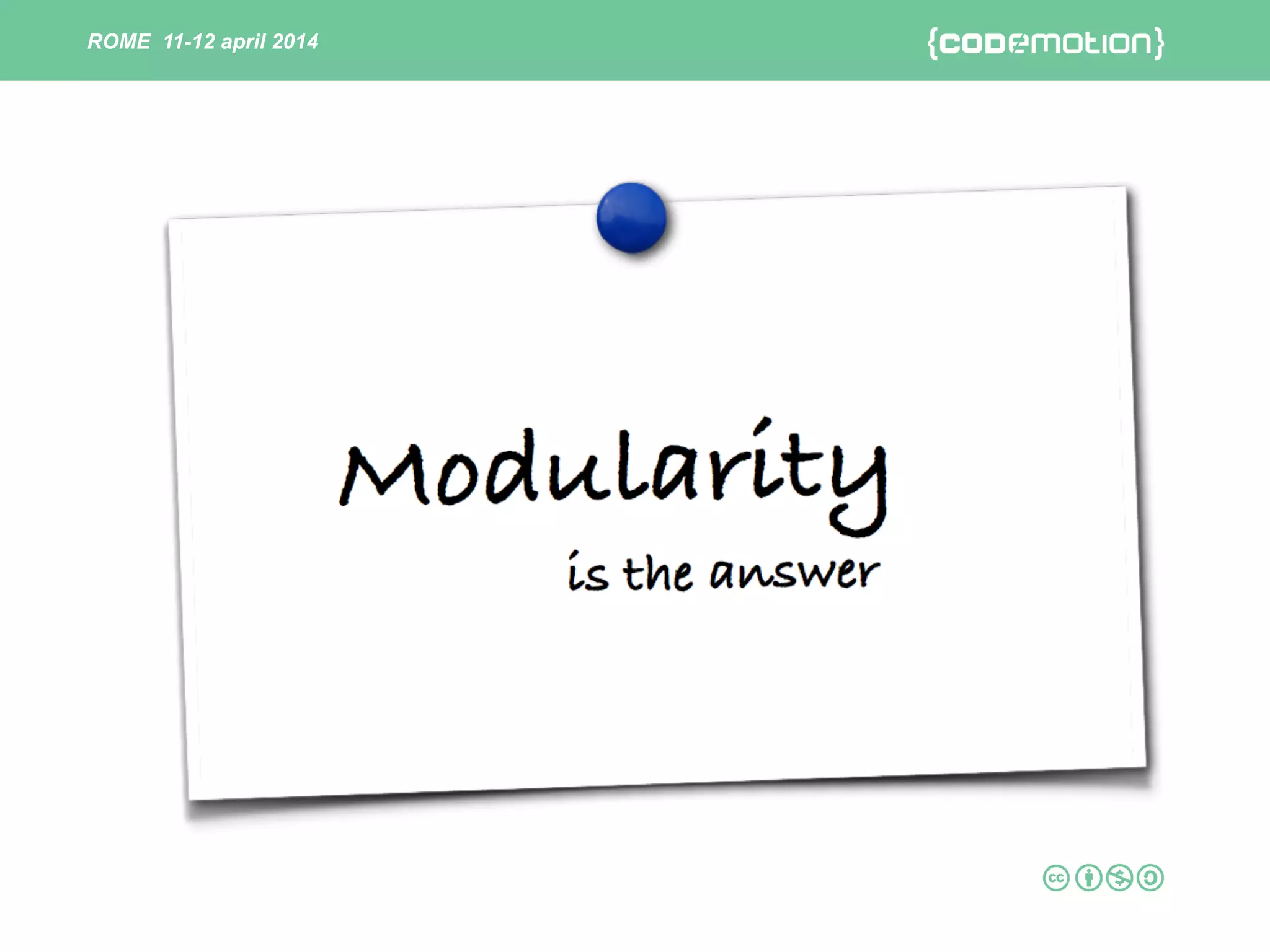 Building modular Java application in the cloud age - Ertman | PDF