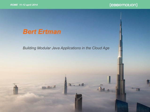 Building modular Java application in the cloud age - Ertman | PDF