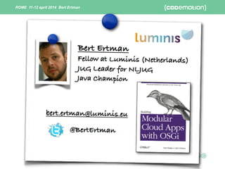 Building modular Java application in the cloud age - Ertman | PDF
