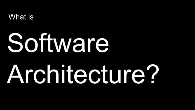 Modular Architectures: What they are why do they matter now. | PPT