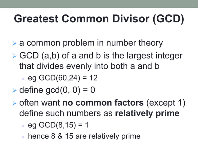Modular arithmetic | PPTX | Computing | Technology & Computing