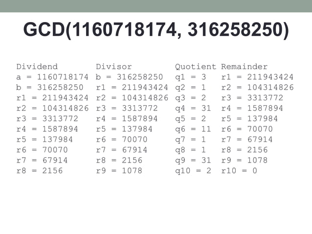 Modular arithmetic | PPTX | Computing | Technology & Computing