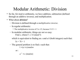 ModularArithmetic.pptDDDDDDDDDDDDDDDDDDDDDDDDD | PPT
