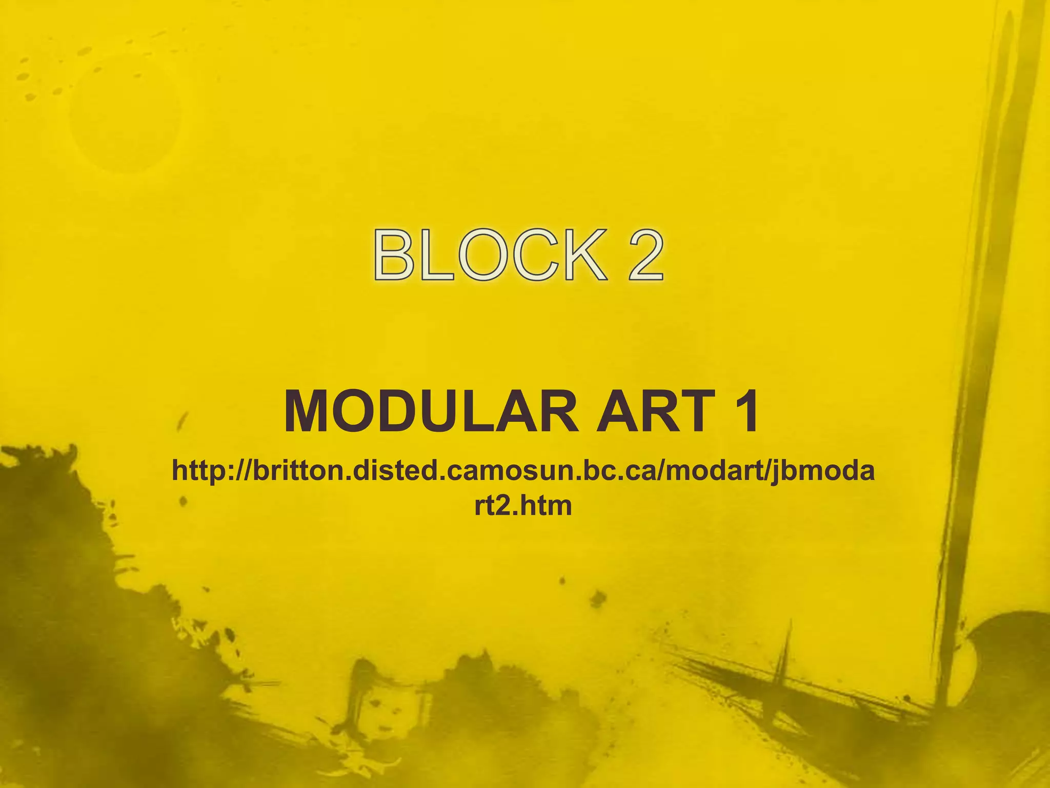 Modularart1 111202033452-phpapp01 | PPT