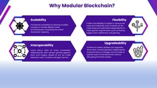 Modular Blockchain: A New Era in Blockchain Technology by Intelisync | PPTX