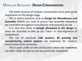 Modular Buildings | PDF