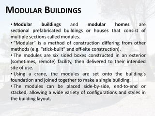 Modular Buildings | PDF