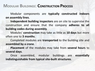Modular Buildings | PDF