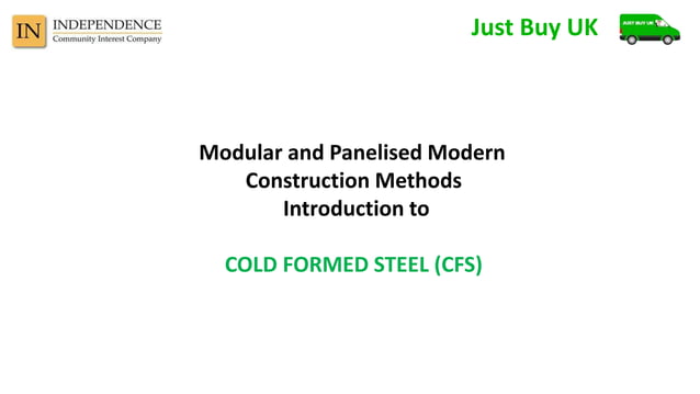 Modular Buildings, Panelisation and Pods | PPTX