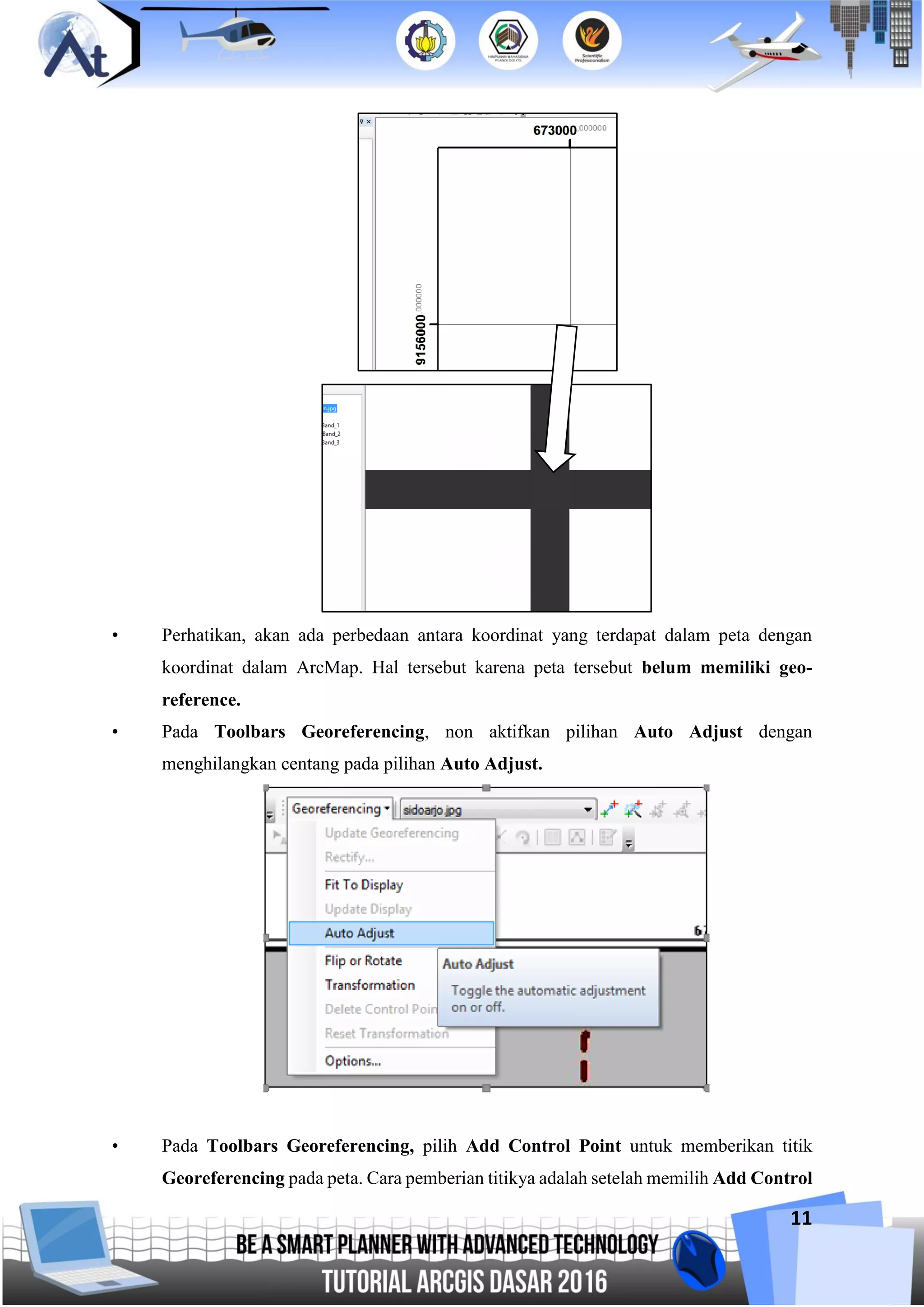 Modul arc gis tingkat dasar part 1 | PDF