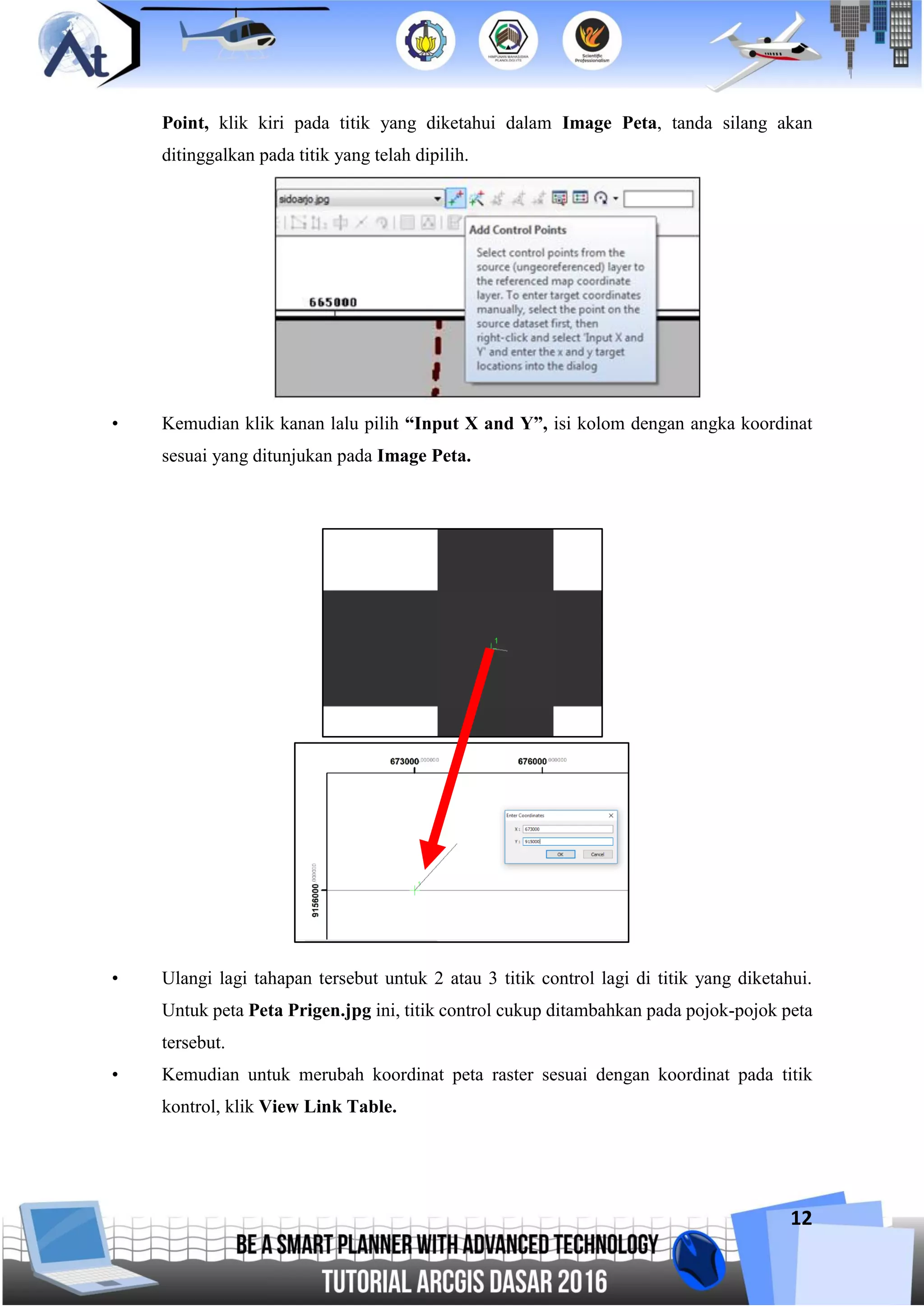 Modul arc gis tingkat dasar part 1 | PDF