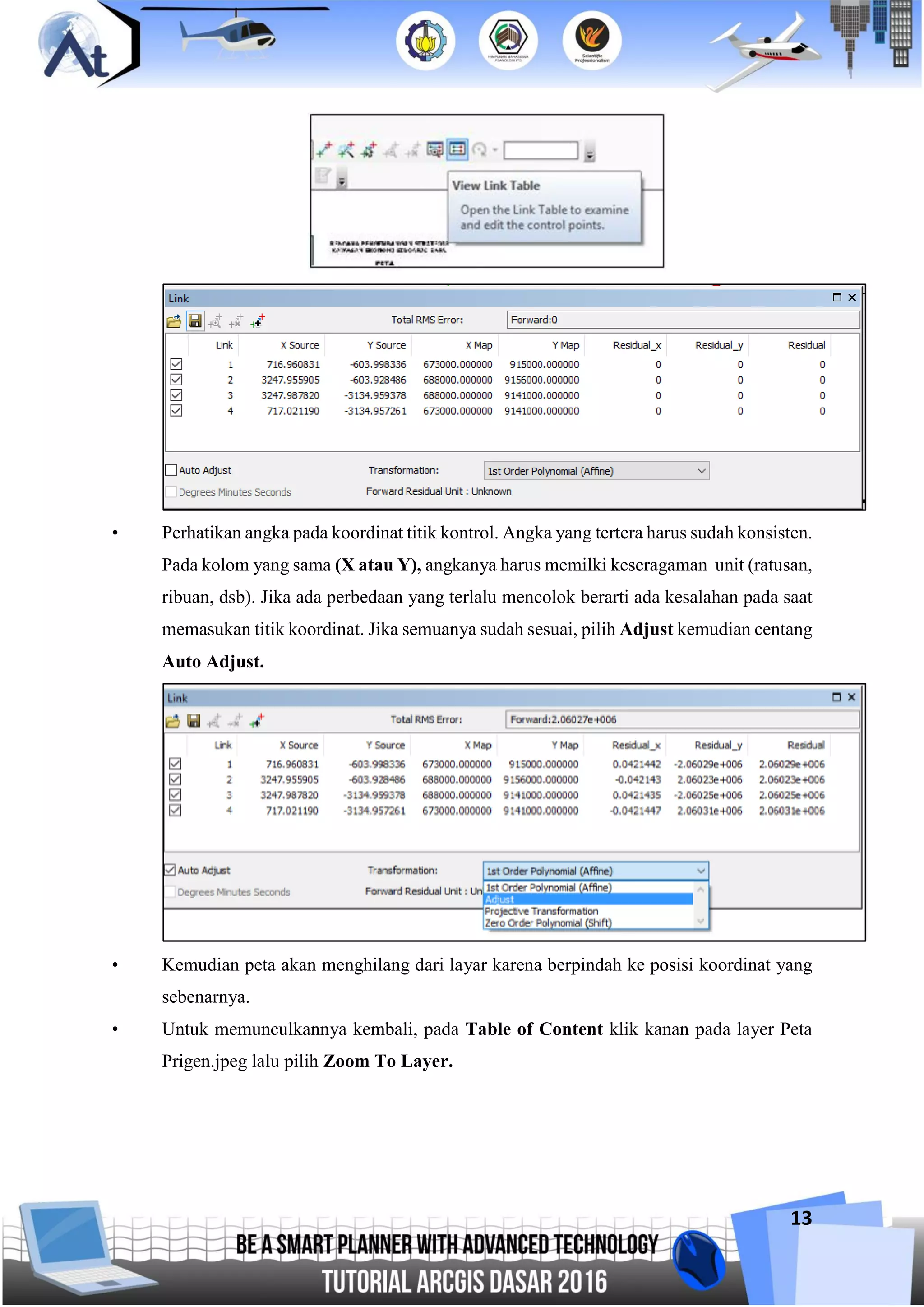 Modul arc gis tingkat dasar part 1 | PDF
