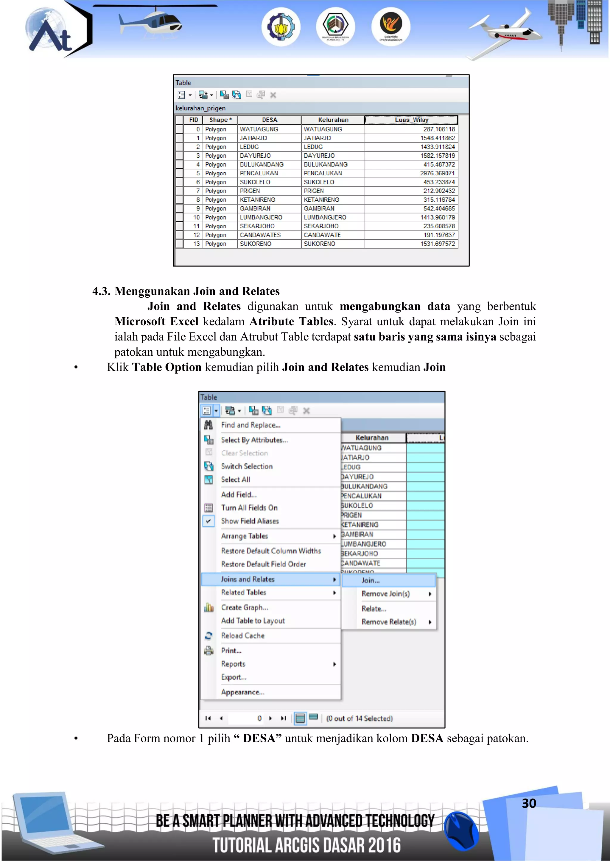 Modul arc gis tingkat dasar part 1 | PDF