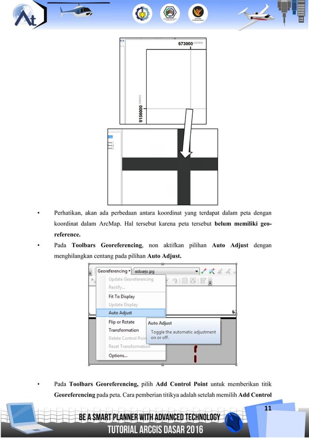 Modul arc gis tingkat dasar part 1 | PDF