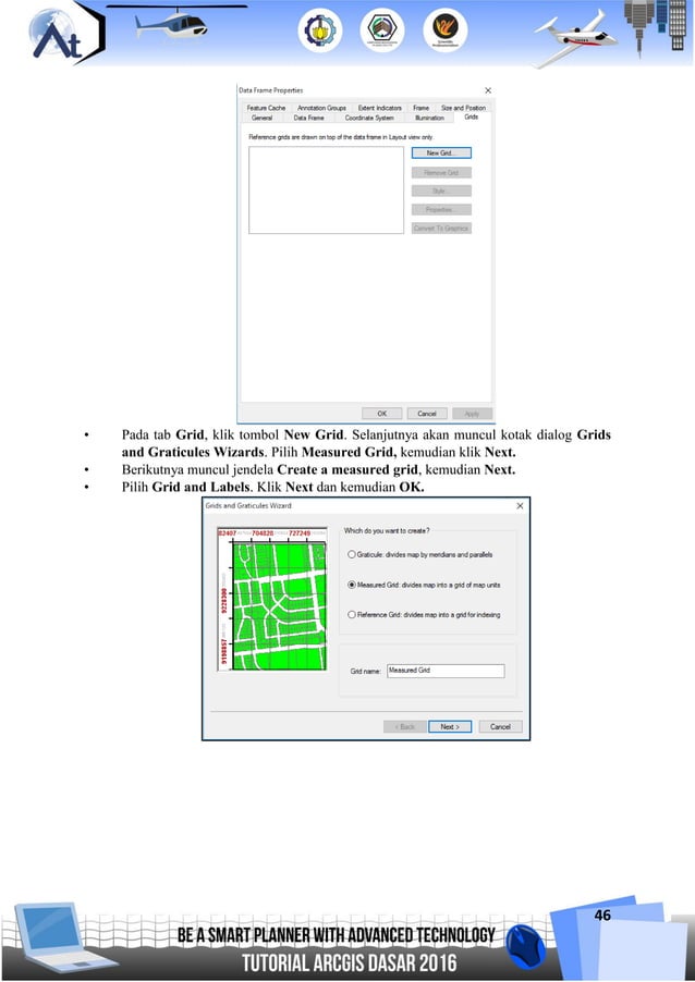 Modul arc gis tingkat dasar part 1 | PDF