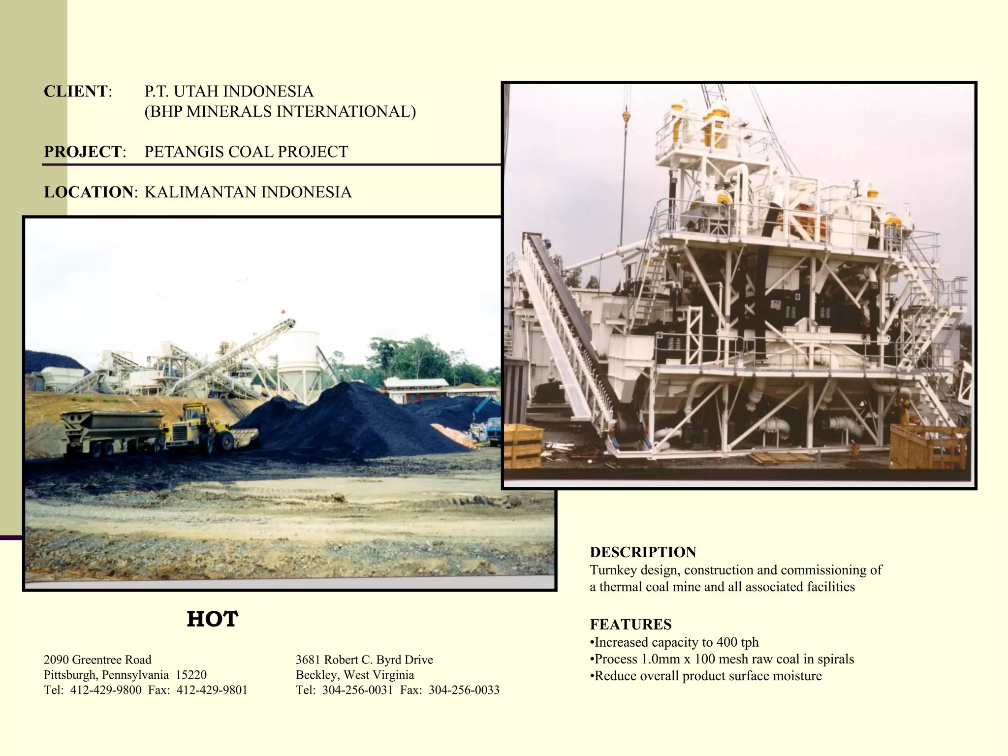 Modular coal washing plant application | PDF