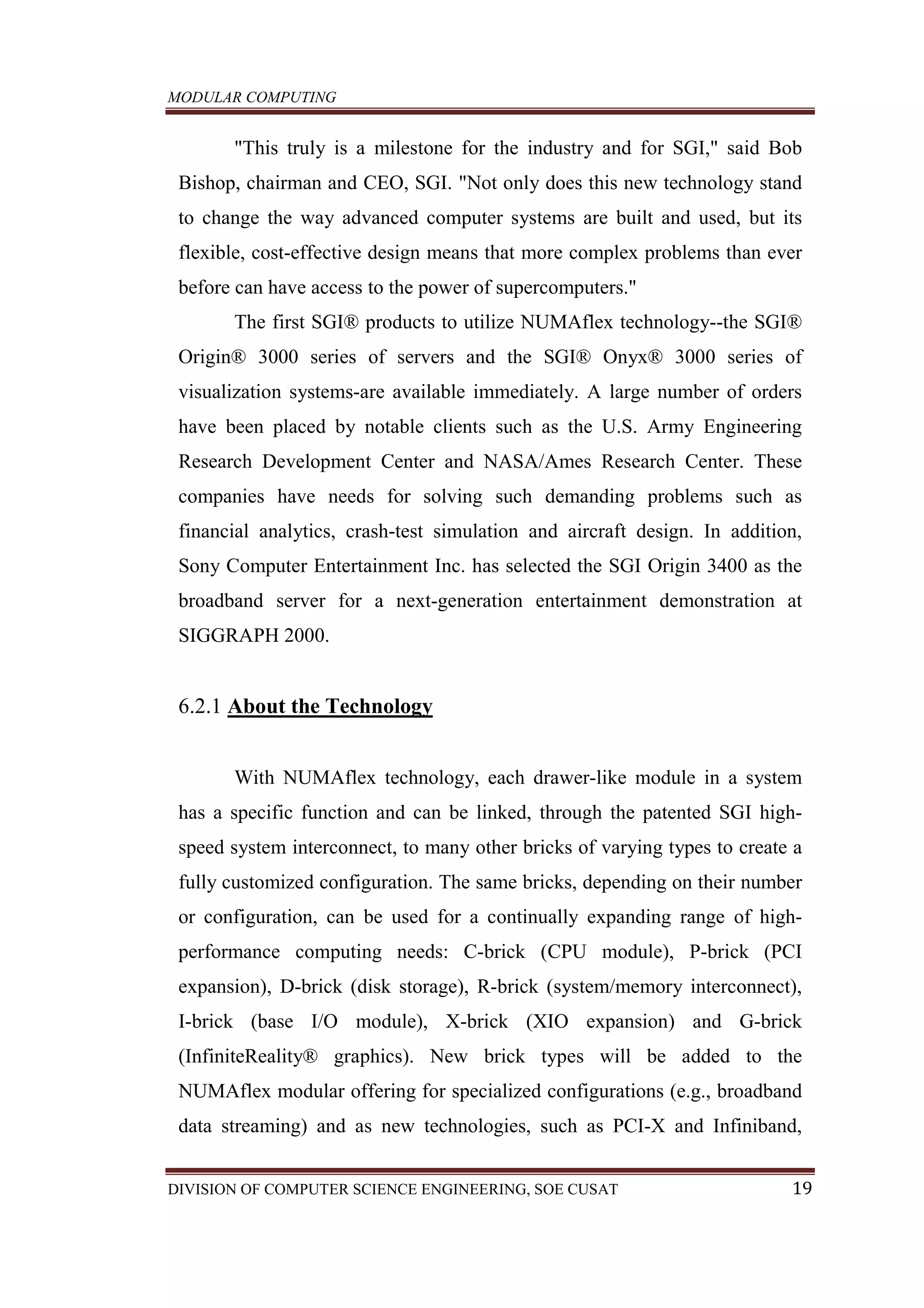 Modular Computing | PDF