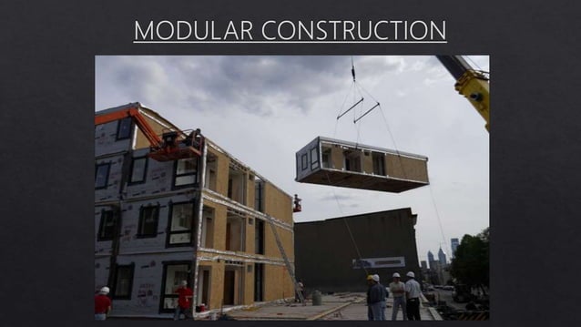 Modular construction | PPTX