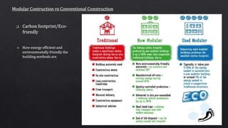 Modular construction | PPTX
