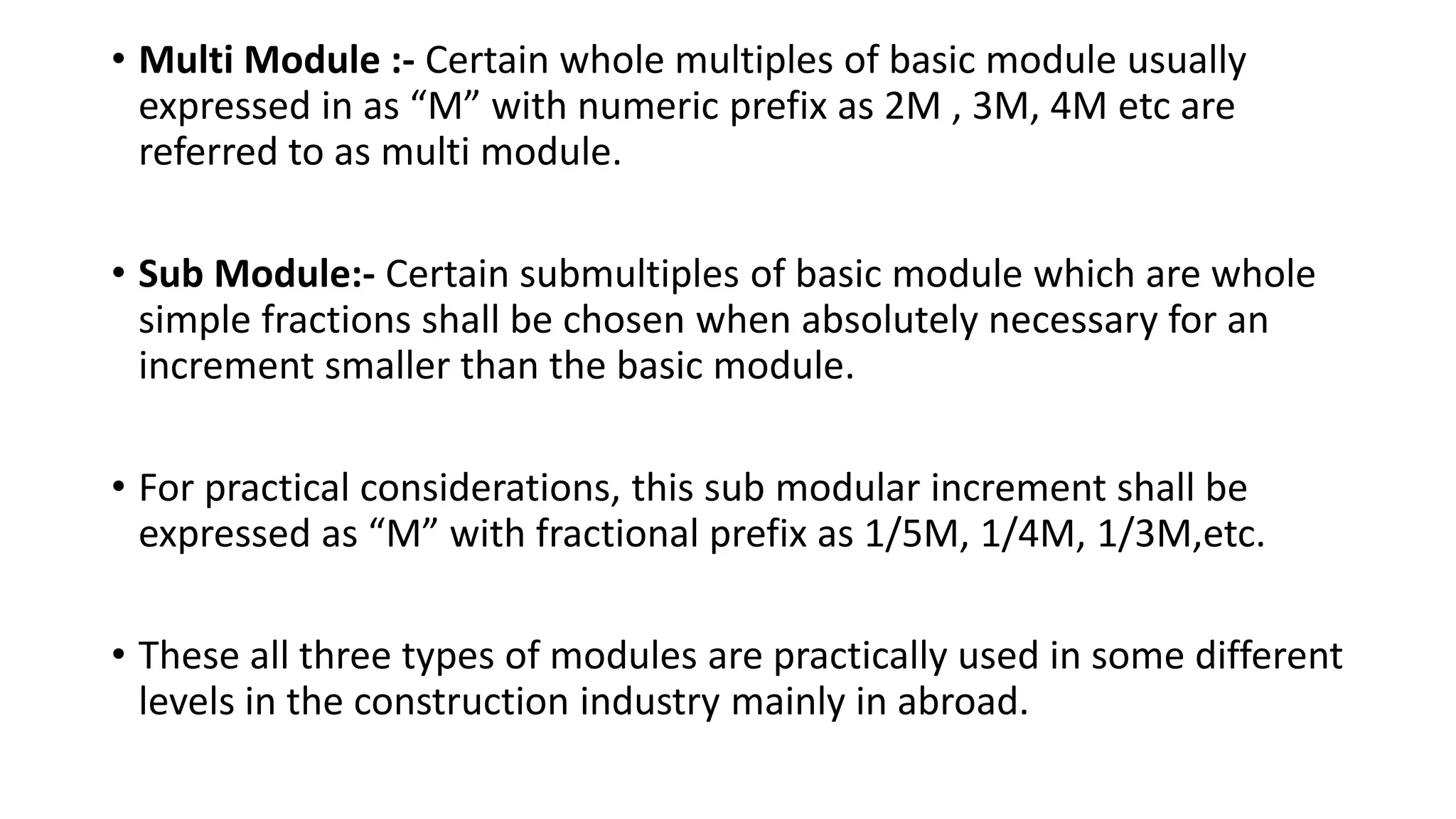 Modular construction ppt | PPTX