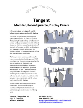 Modular Display Walls Brochure | PDF