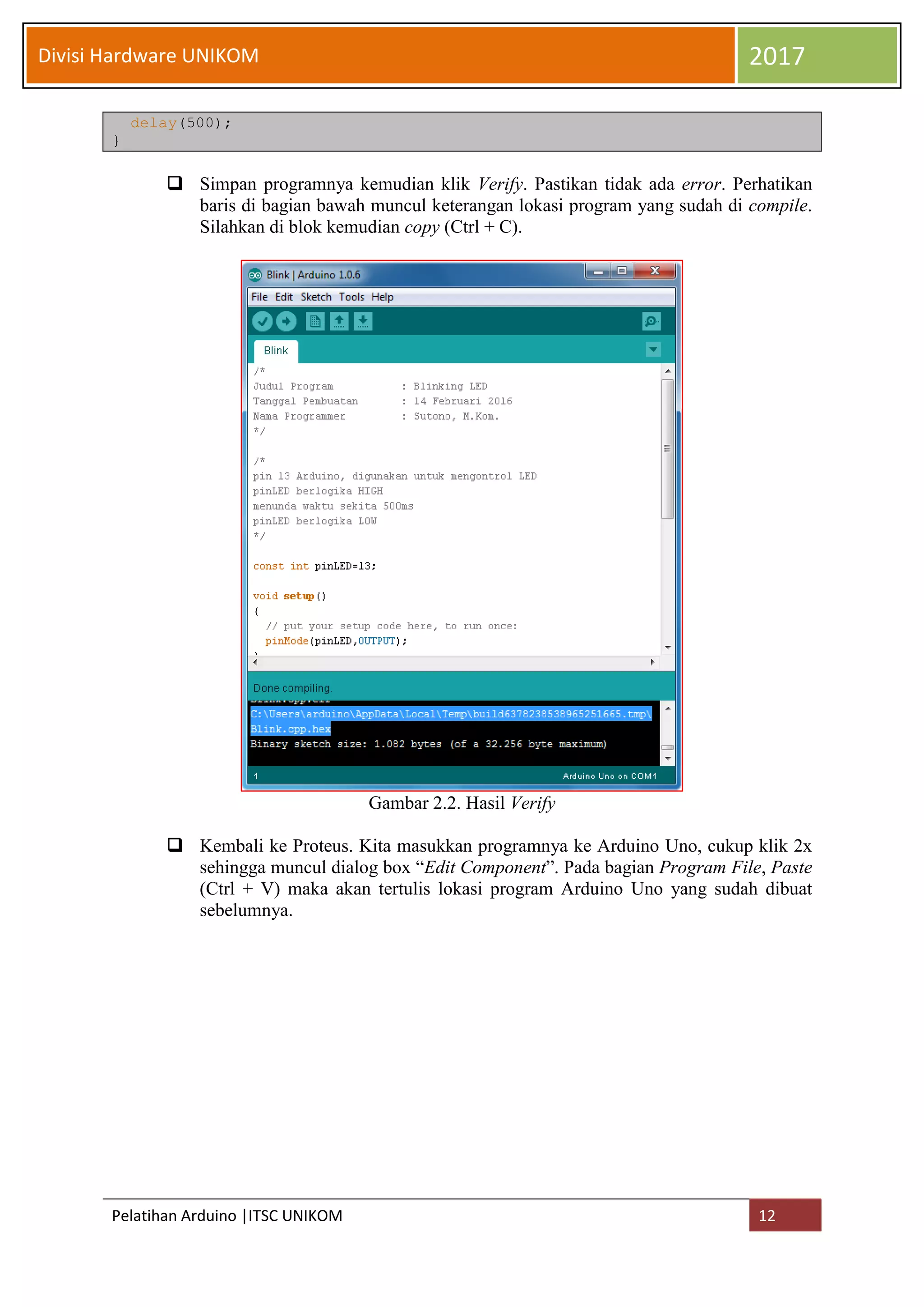 Modul arduino i ii | PDF