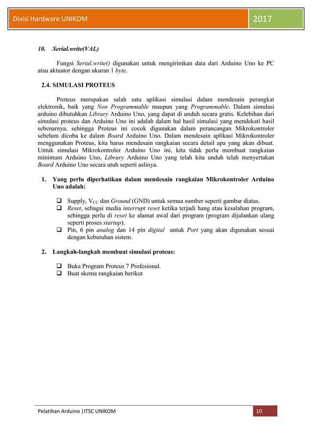 Modul arduino i ii | PDF