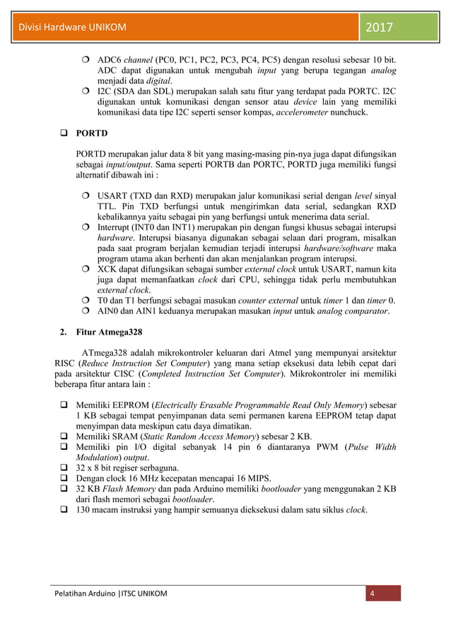 Modul arduino i ii | PDF
