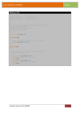 Modul arduino i ii | PDF