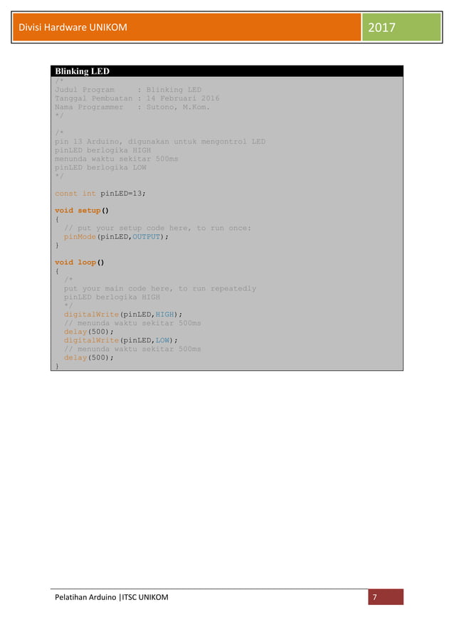 Modul arduino i ii | PDF