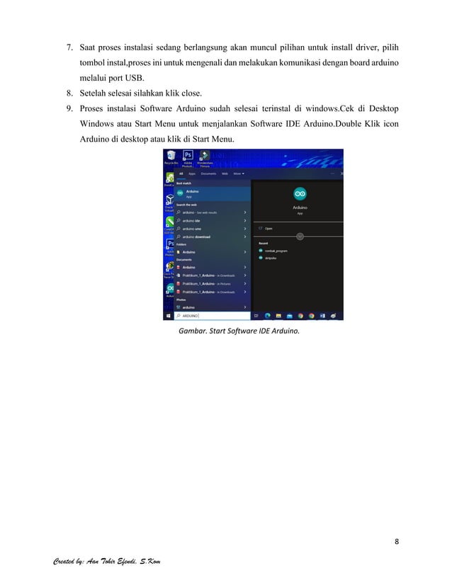 MODUL ARDUINO UNO SMK NEGERI 7 SAROLANGUN | PDF