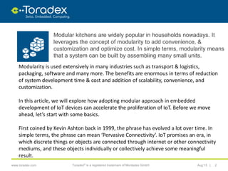 Modular Embedded Design to Accelerate IoT Proliferation | PPT
