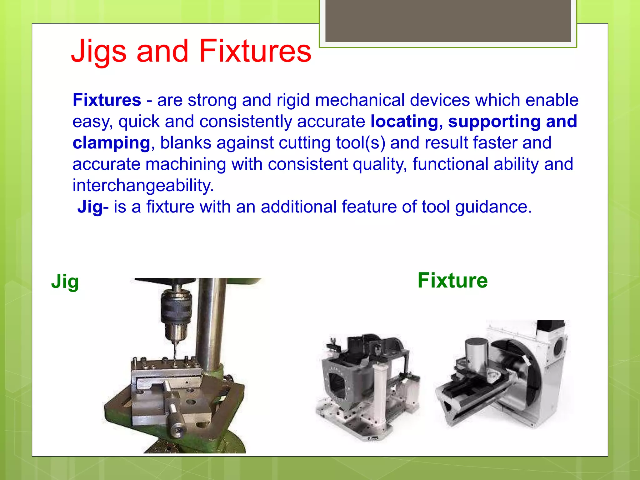 Modular fixtures for inspection in CMM | PPTX