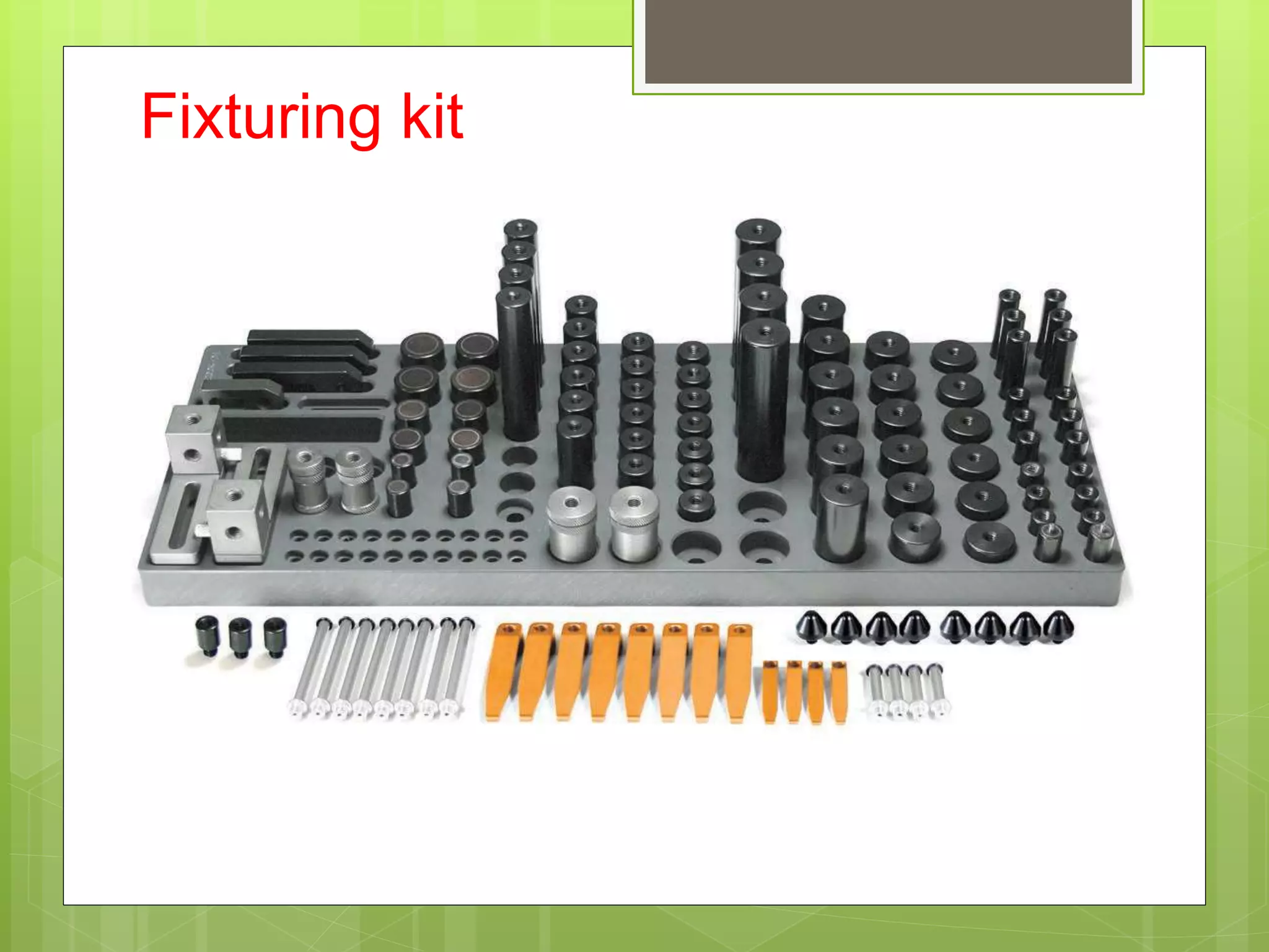 Modular fixtures for inspection in CMM | PPTX