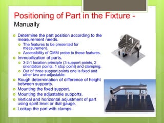 Modular fixtures for inspection in CMM | PPTX