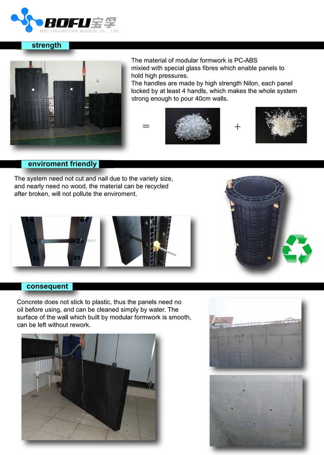 plastic modular formwork | PDF | Woodworking | Arts and Crafts