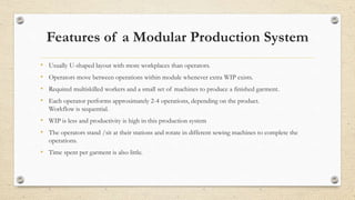 Modular garments production system | PPSX