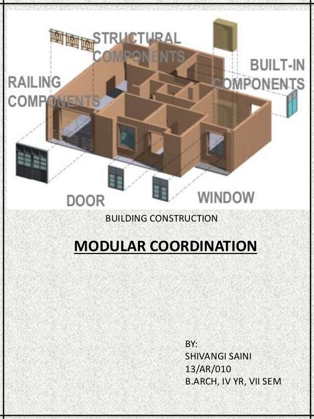 Modular cordination