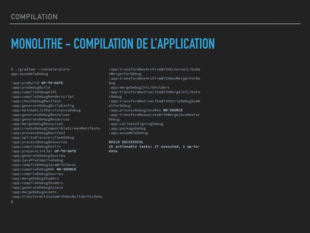 Modularisation avec Gradle et Dagger | PDF