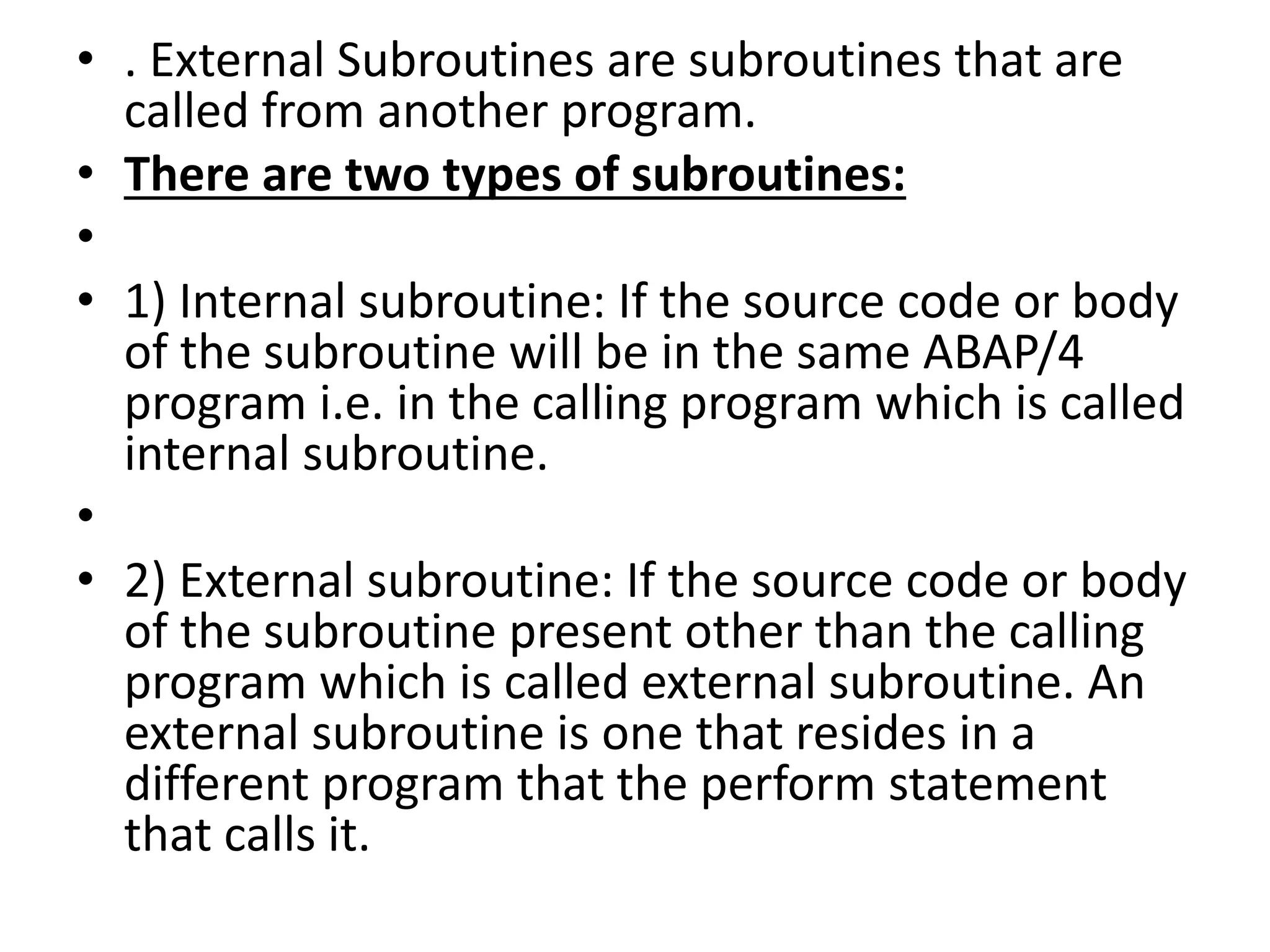 Modularisation techniques new | PPTX
