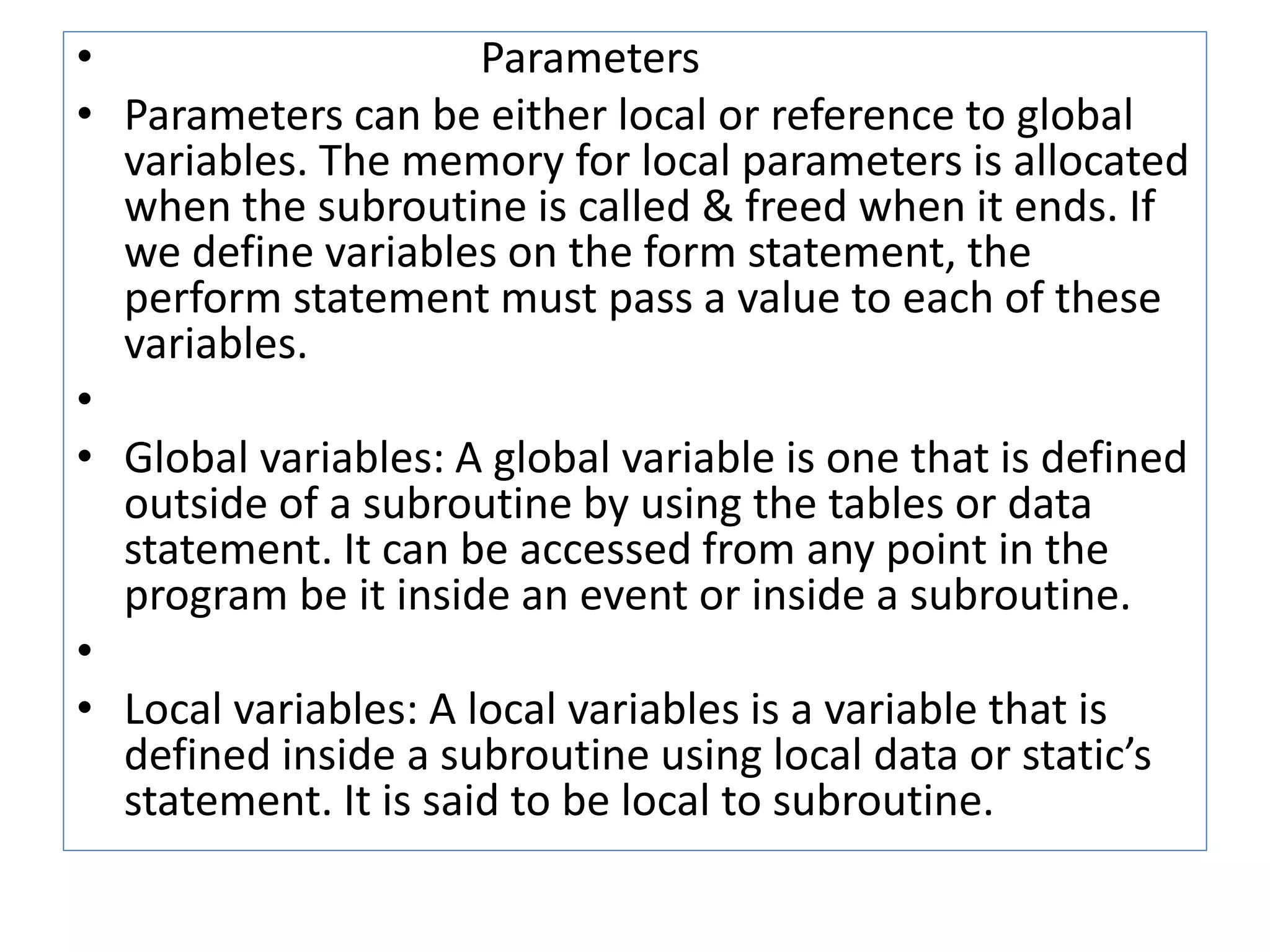 Modularisation techniques new | PPTX