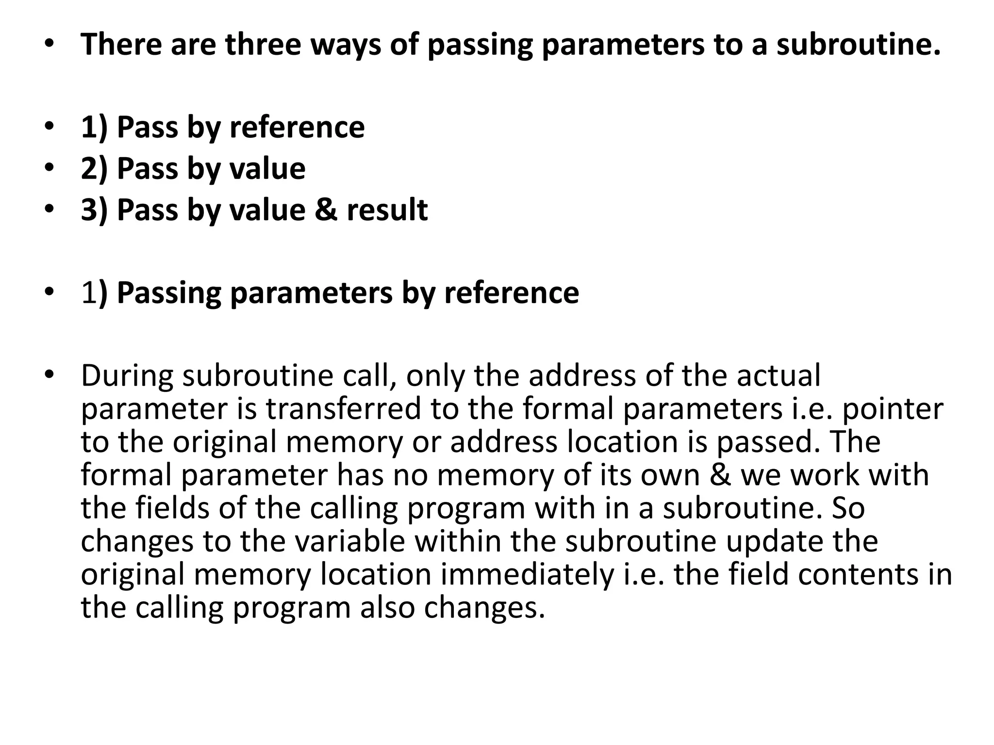 Modularisation techniques new | PPTX