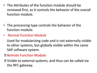 Modularisation techniques new | PPTX