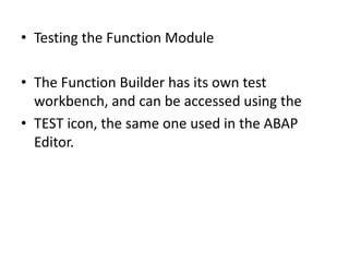 Modularisation techniques new | PPTX
