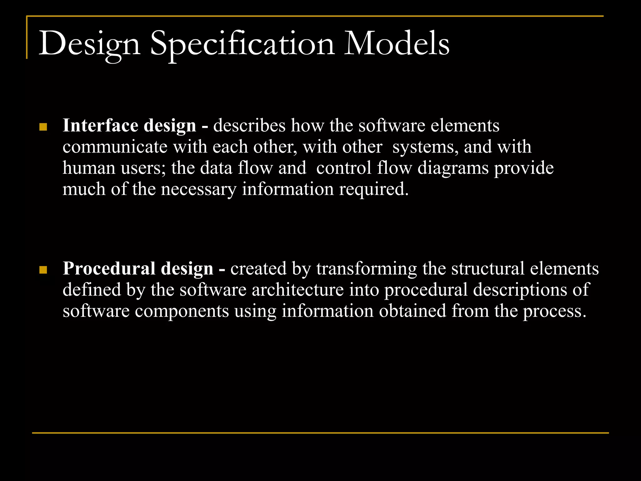 Software Design and Modularity | PPTX